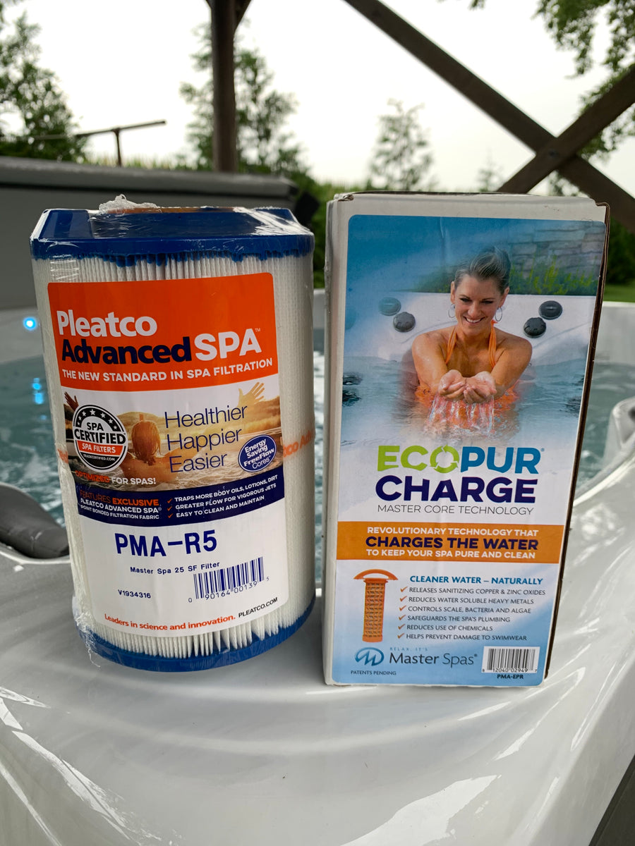 Getaway Spas Eco Pur Charge System Filters (full filter system - 2 fil ...